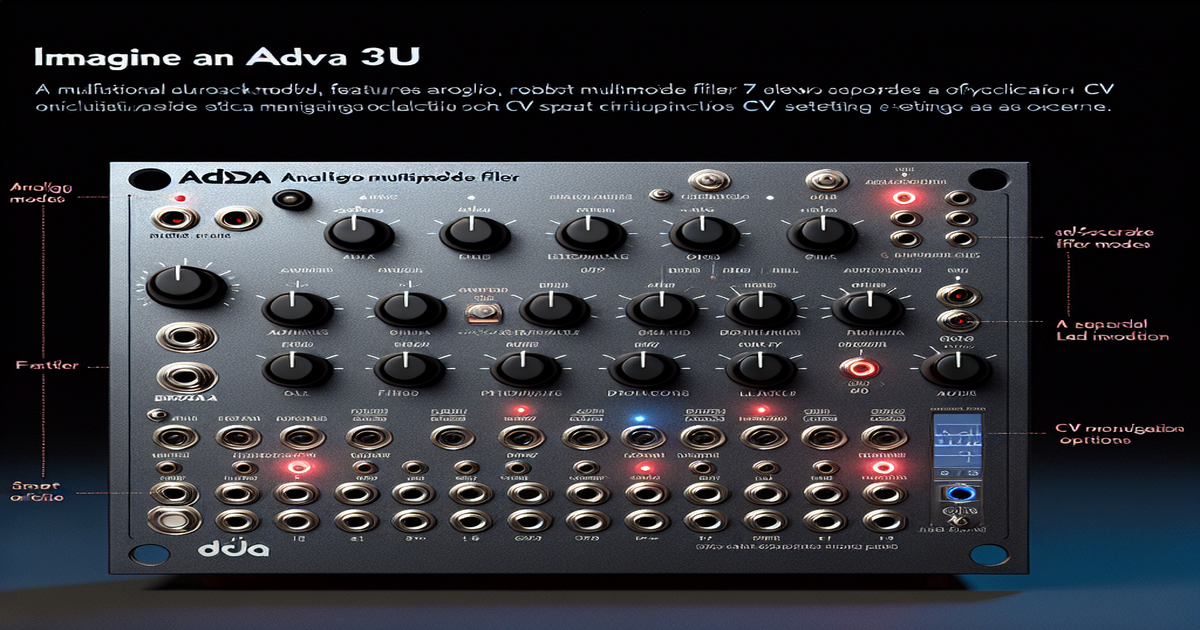 ADVA 3U: Unleash the Versatility of a Smart Multimode Filter