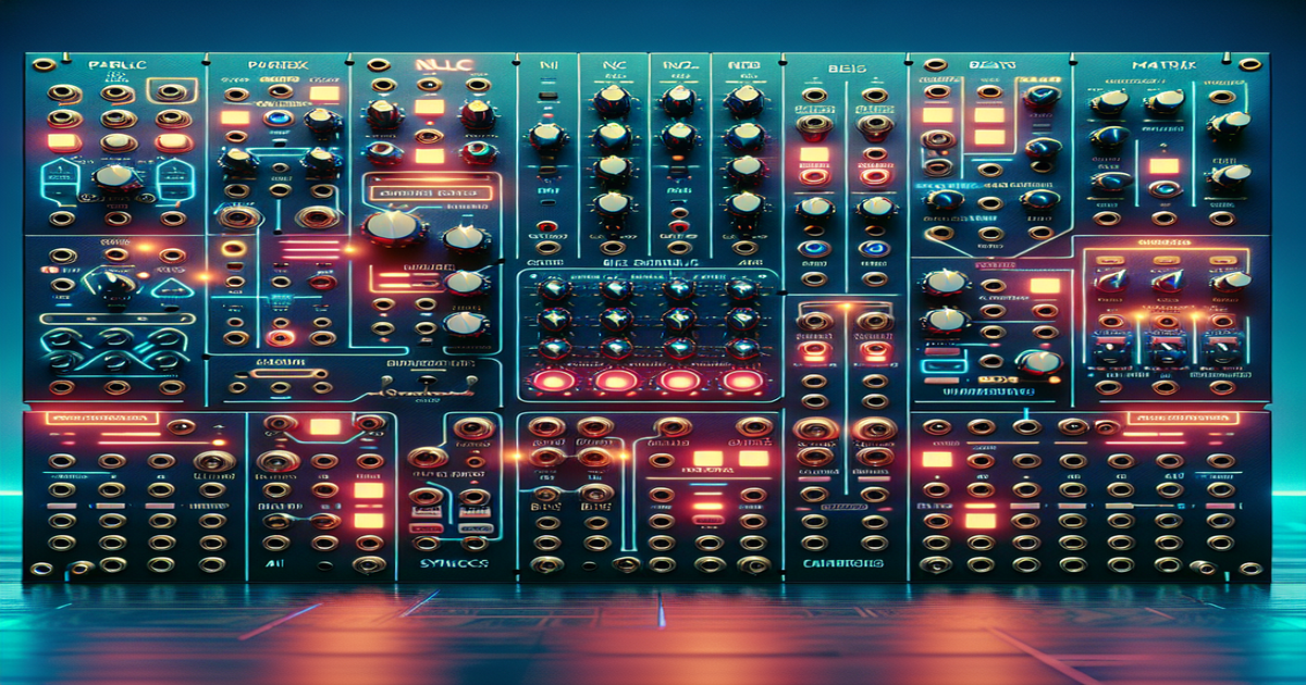 Eurorack Fusion: Paratek Syncs, NLC Beats, AI Matrix