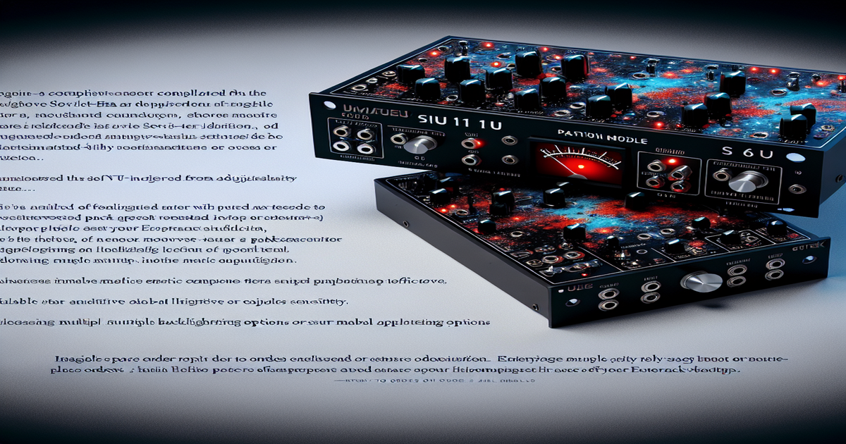 Exploring the Paratek СИУ 1в 1U: Vintage Soviet VU-Meter with Modern ...