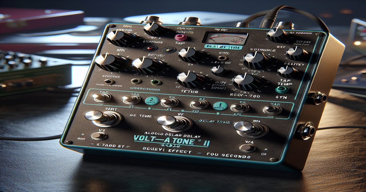 Exploring the Sonic Depths: Unveiling the Volt-A-Tone Analog Delay II ...