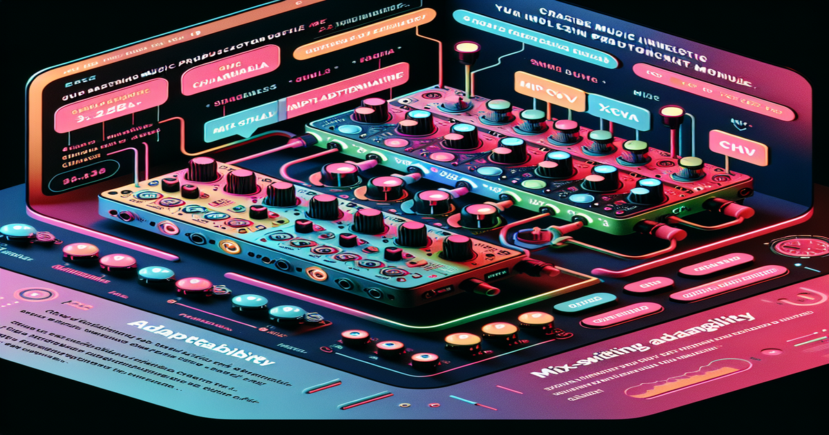 Exploring the Versatile 3XMIA Eurorack Module by Happy Nerding
