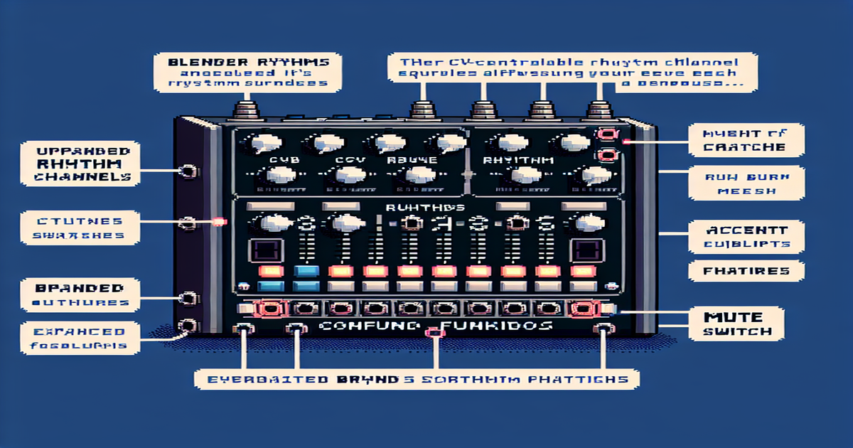 Transform Your Percussion: A Deep Dive into the Versatile Confundo Funkidos Rhythm Crossfader