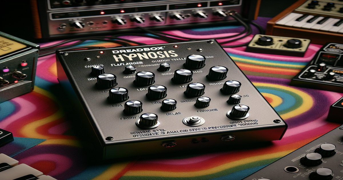 Unleash the Power of 80s Nostalgia with the Dreadbox Hypnosis: An Analog Effects Processor with ...