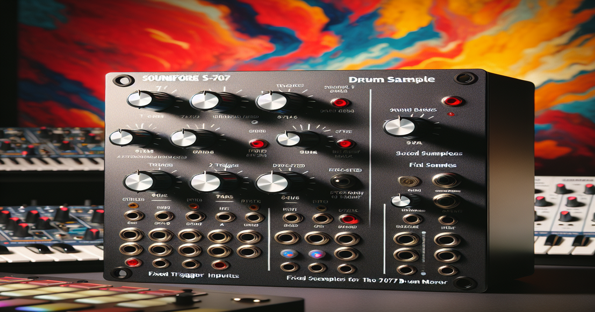 Unleashing Retro Rhythms: Exploring the SoundForce S-707 Drum Sample ...