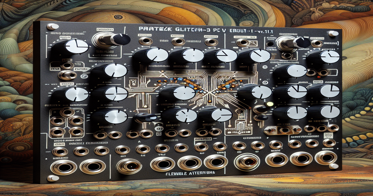 Unleashing Visual Dimensions: Exploring the Paratek GLITCH-3 ЖБС V1.1 ...