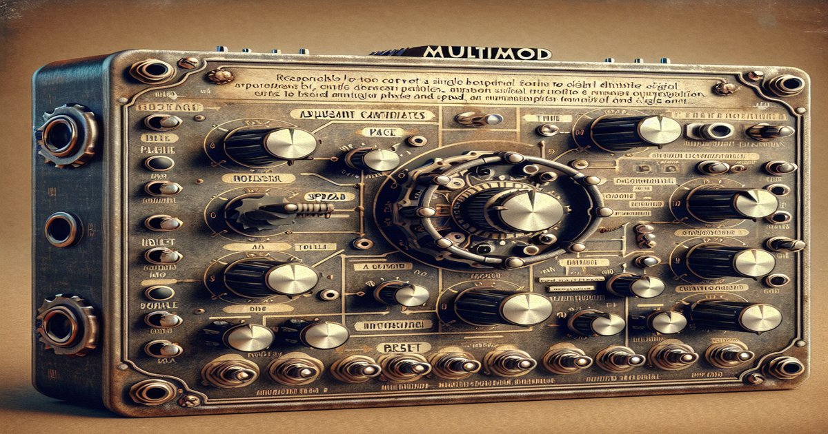 Unlocking New Dimensions: Exploring the Make Noise MultiMod for Complex Eurorack Modulations
