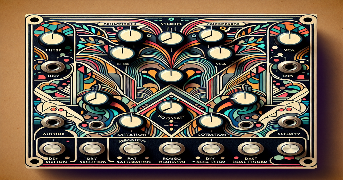 Wyvern: Unleashing the Power of Stereo Saturation Control in Eurorack